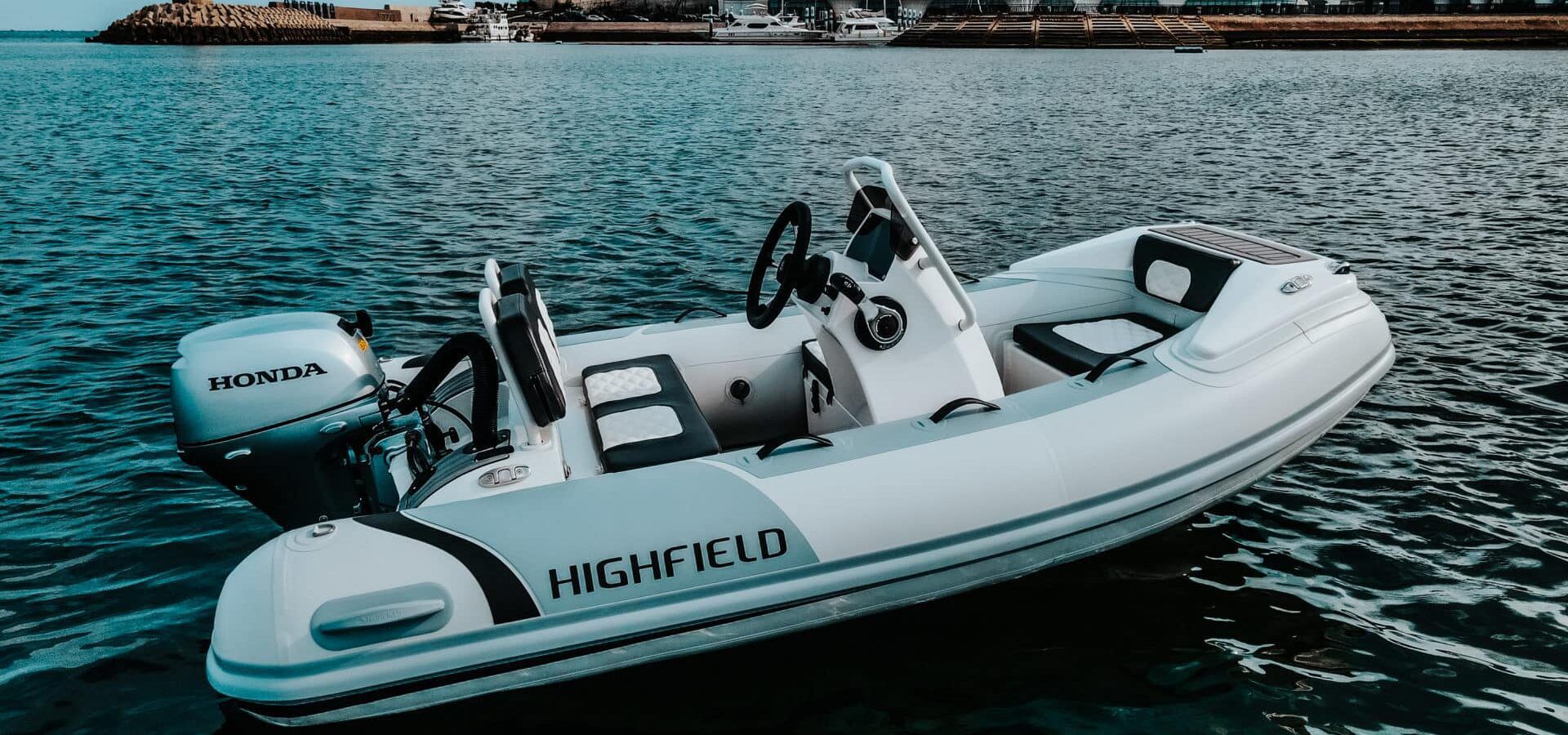 Outboard inflatable boat - SP 300 - HIGHFIELD BOATS - rigid / center ...
