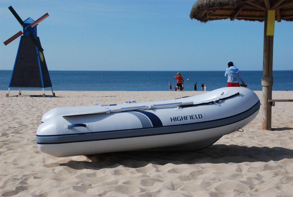 Outboard inflatable boat - UL 310 - Highfield boats - rigid / aluminum ...