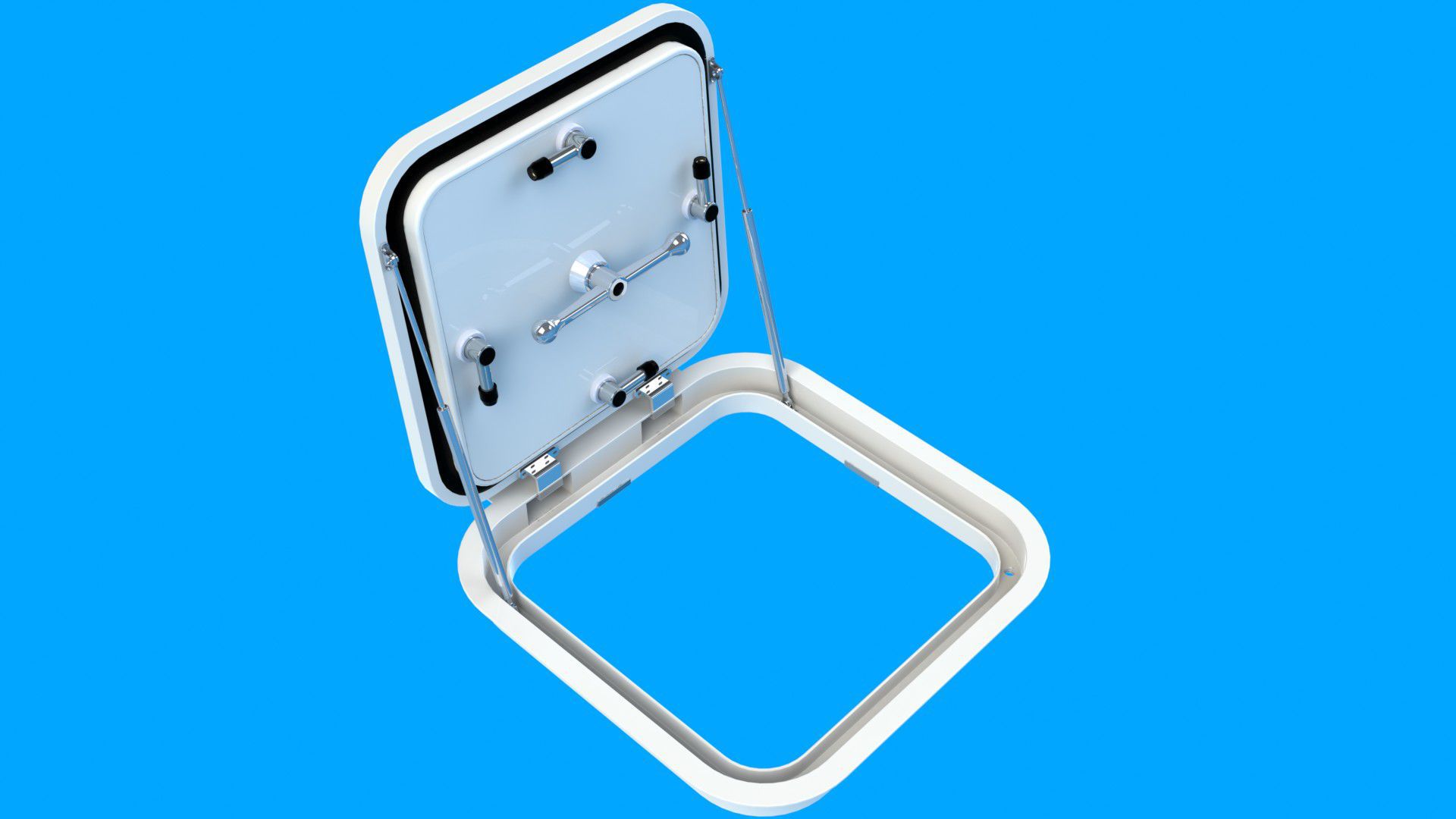 Yacht deck hatch - HWTOYSXX series - Bofor Marine Products - square ...