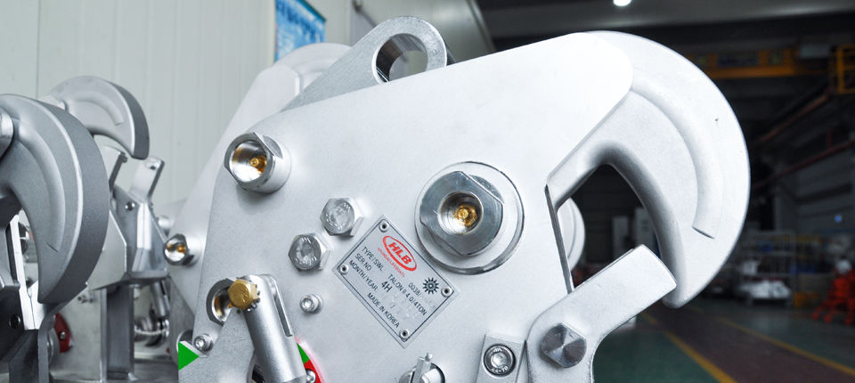 Ship hook - Talon series - Hyundai Lifeboats Co., Ltd. - quick-release