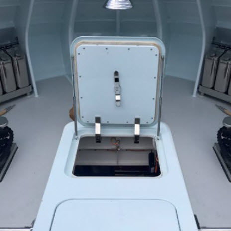 Boat deck hatch - DUCK - Metalstyle Srl - square / opening