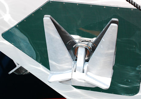 Bow protection plate for boats (stainless steel) - MUSONI - Metalstyle Srl
