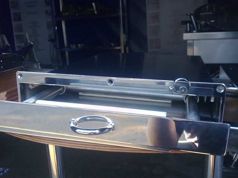 Boat ladder - 01.714 - TR INOX - retractable / swim / platform