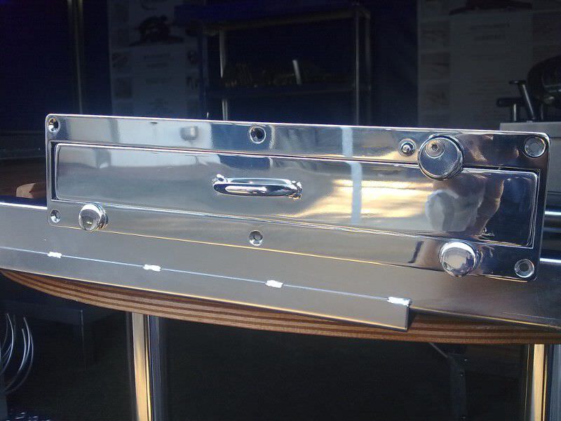 Boat ladder - 01.714 - TR INOX - retractable / swim / platform