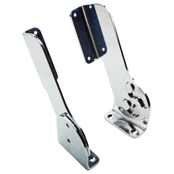 Boat hinge - 01.0804 - TR INOX - articulated / polished stainless steel
