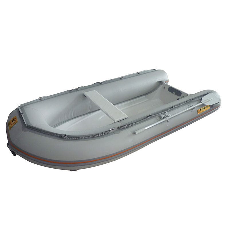 Outboard inflatable boat - Orange Marine - foldable / rigid / dive