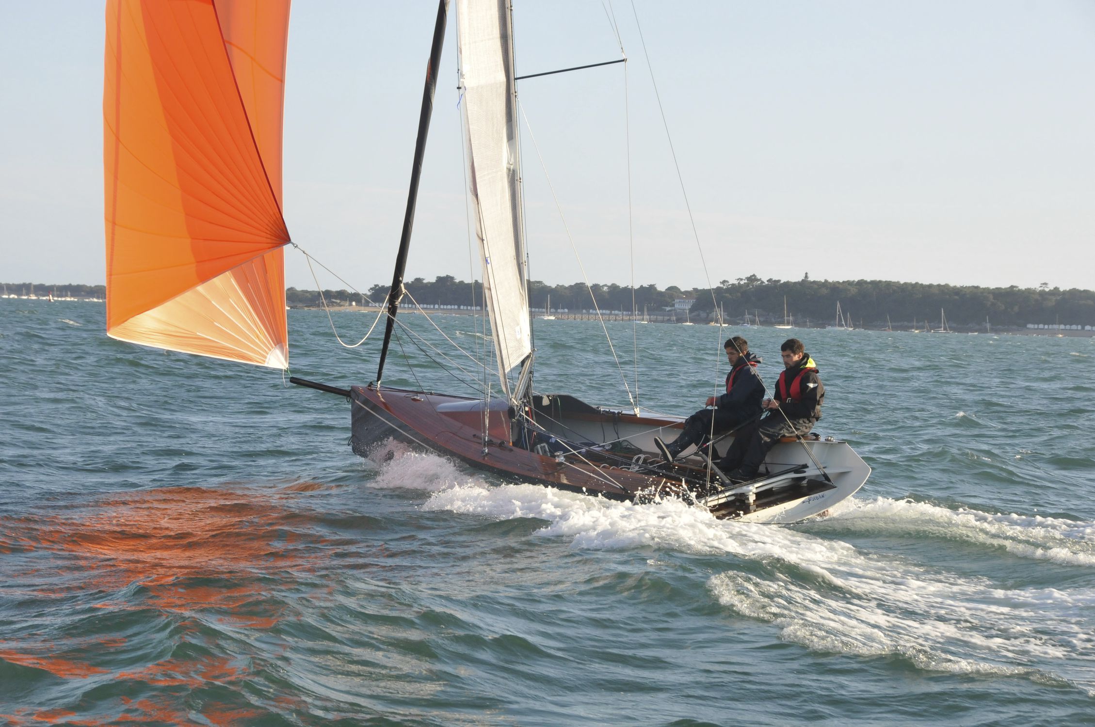 Cruising sailboat - Super Leggero - CHANTIER DES ILEAUX - open transom ...