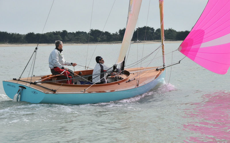 Classic sailboat - Sarbacane - CHANTIER DES ILEAUX - dayboat / open ...