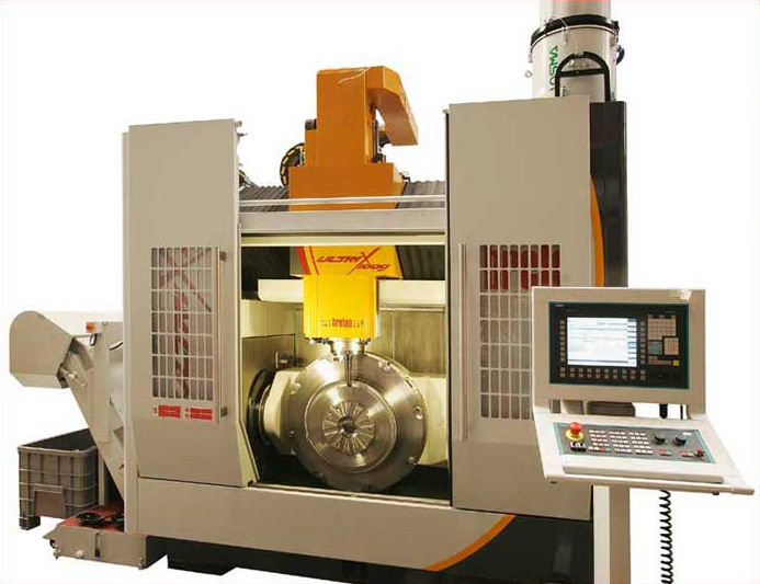 CNC machining center - ULTRIX - Breton - 5-axis / vertical / for composites
