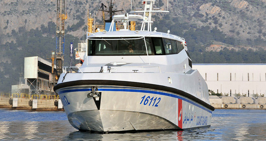 Patrol boat - 58 FPB - ARES Shipyard - inboard