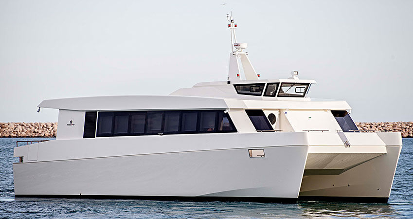 Passenger boat - 17 CF - ARES Shipyard - catamaran / inboard / composite