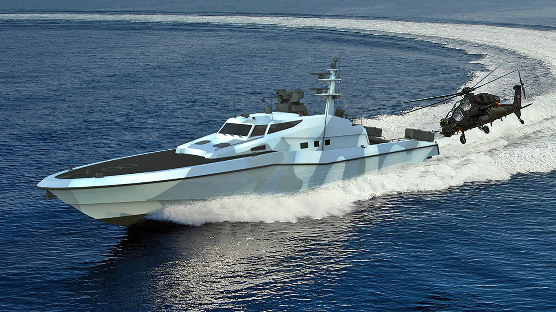 Patrol special vessel - 95 FAMB - ARES Shipyard - aluminum