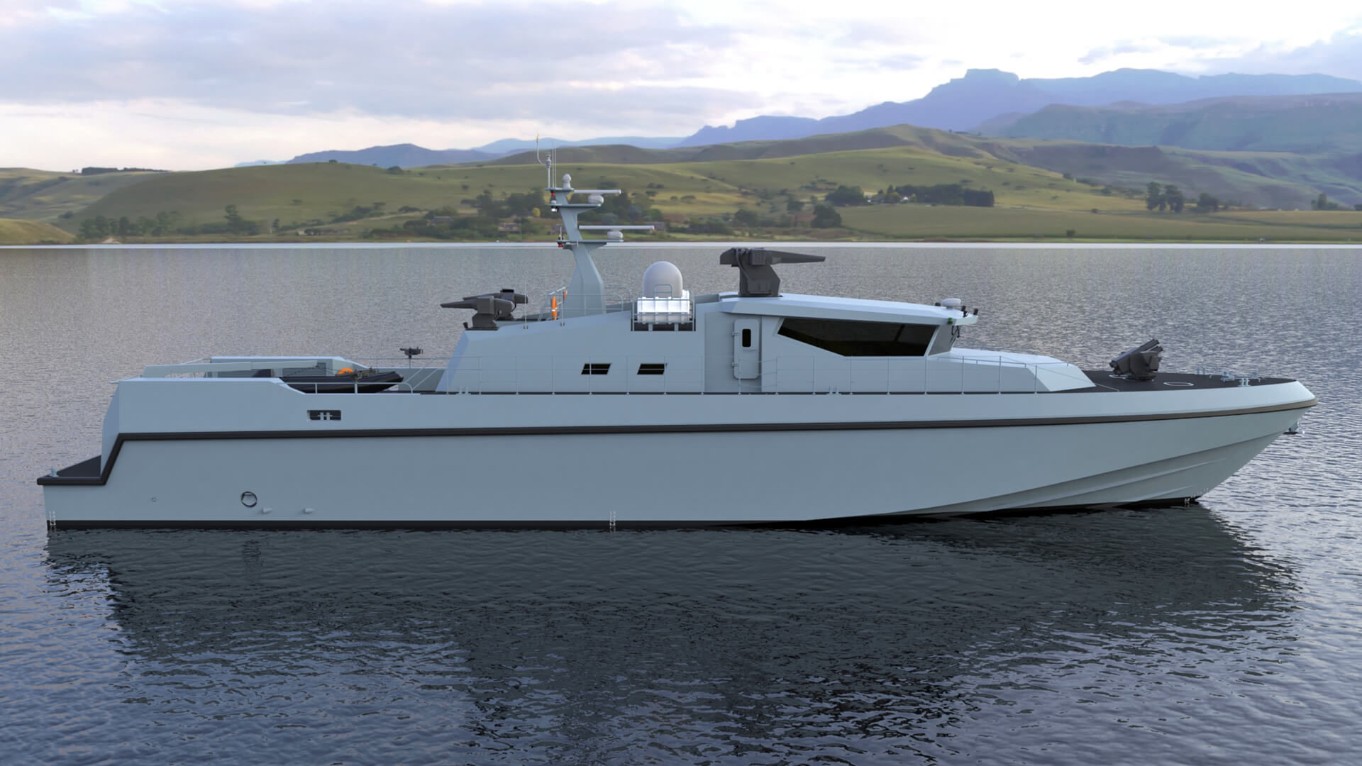 Patrol special vessel - 115 SAT - ARES Shipyard - aluminum