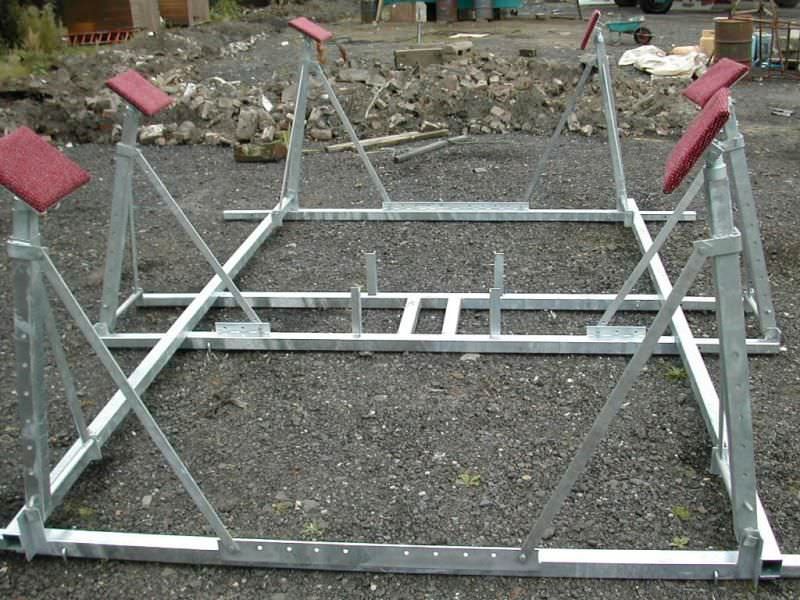 Boat cradle - STANDARD - Tennamast - adjustable