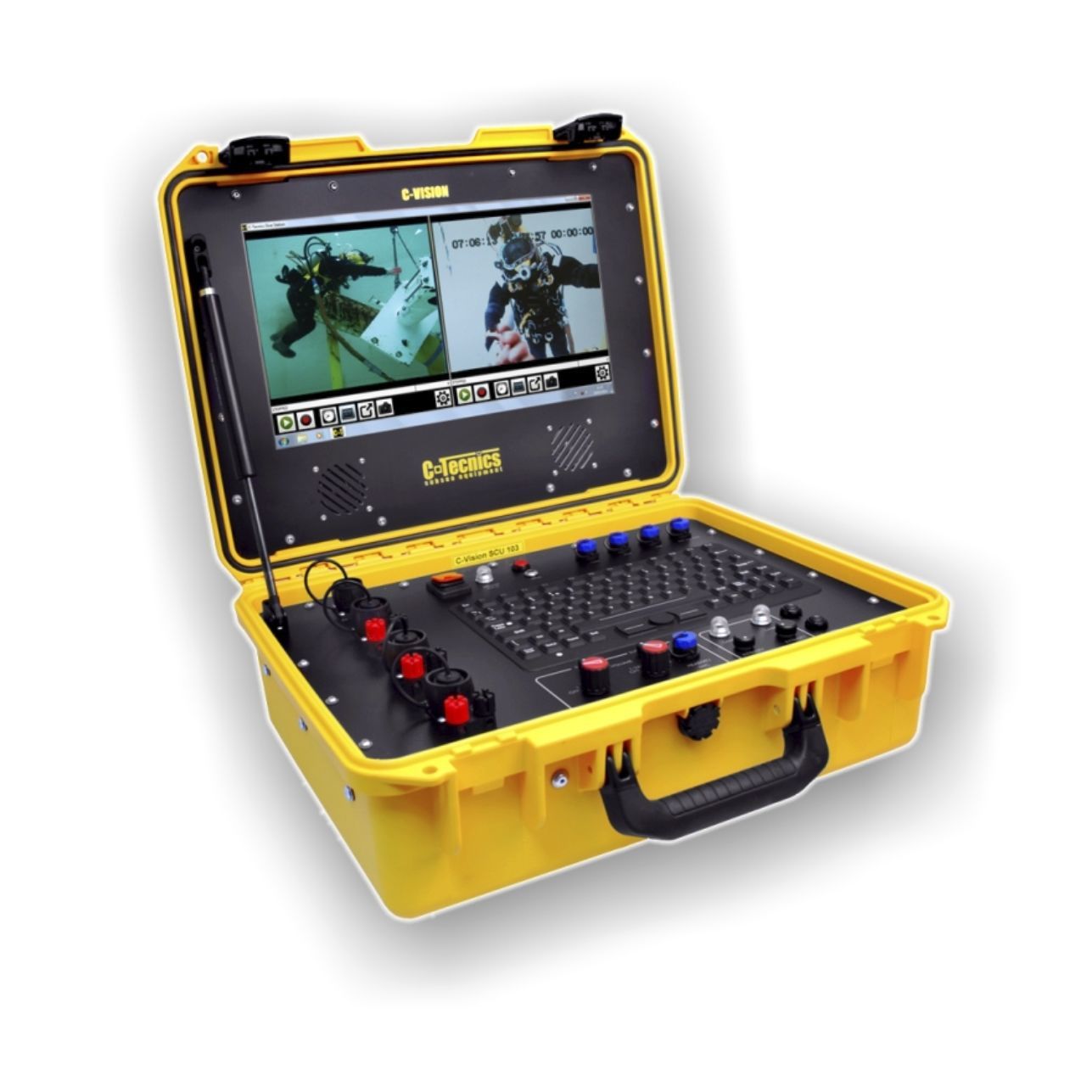 ROV control console - C-VISION - C-Tecnics - camera