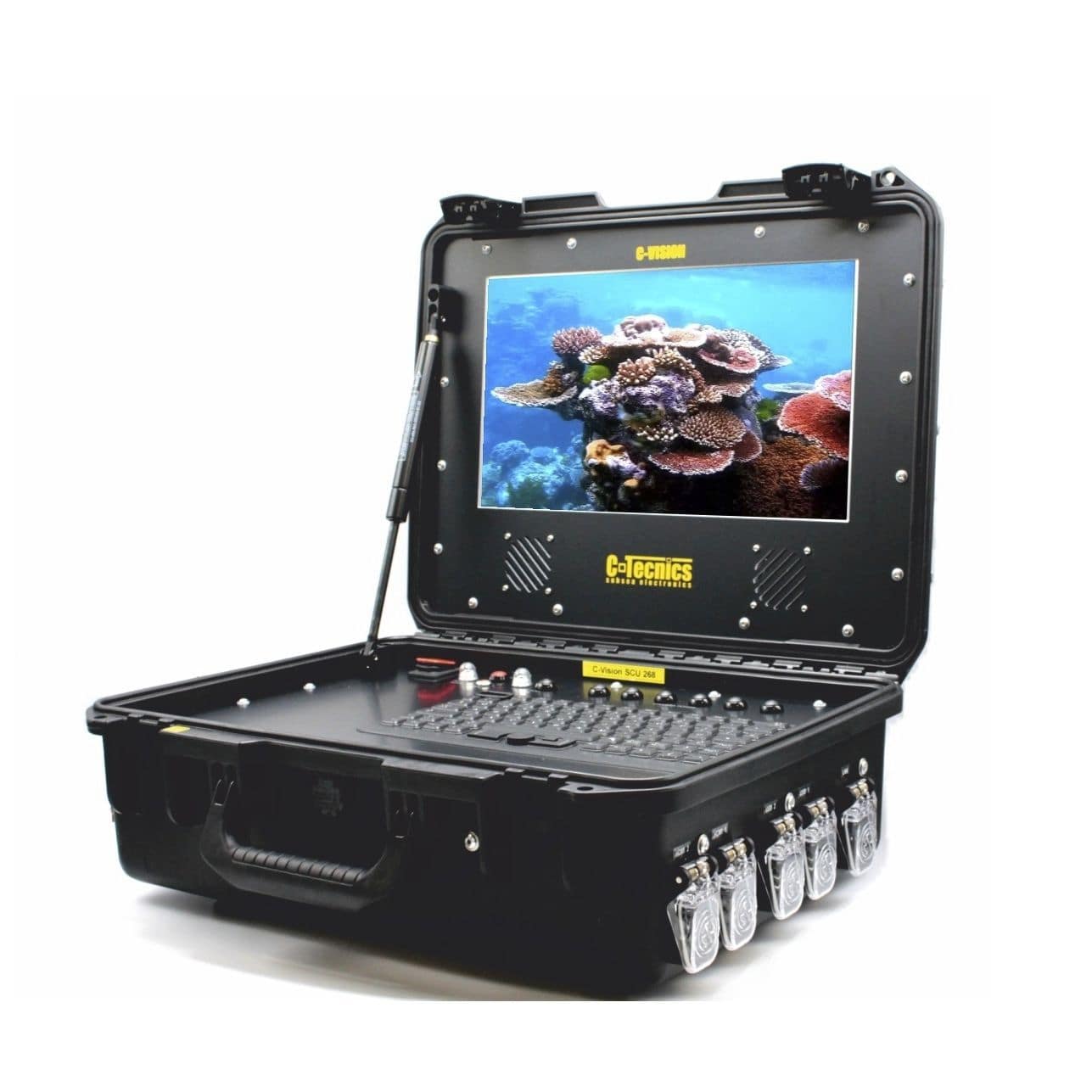 Underwater video camera control console - C-Vision IP - C-Tecnics - for ROV