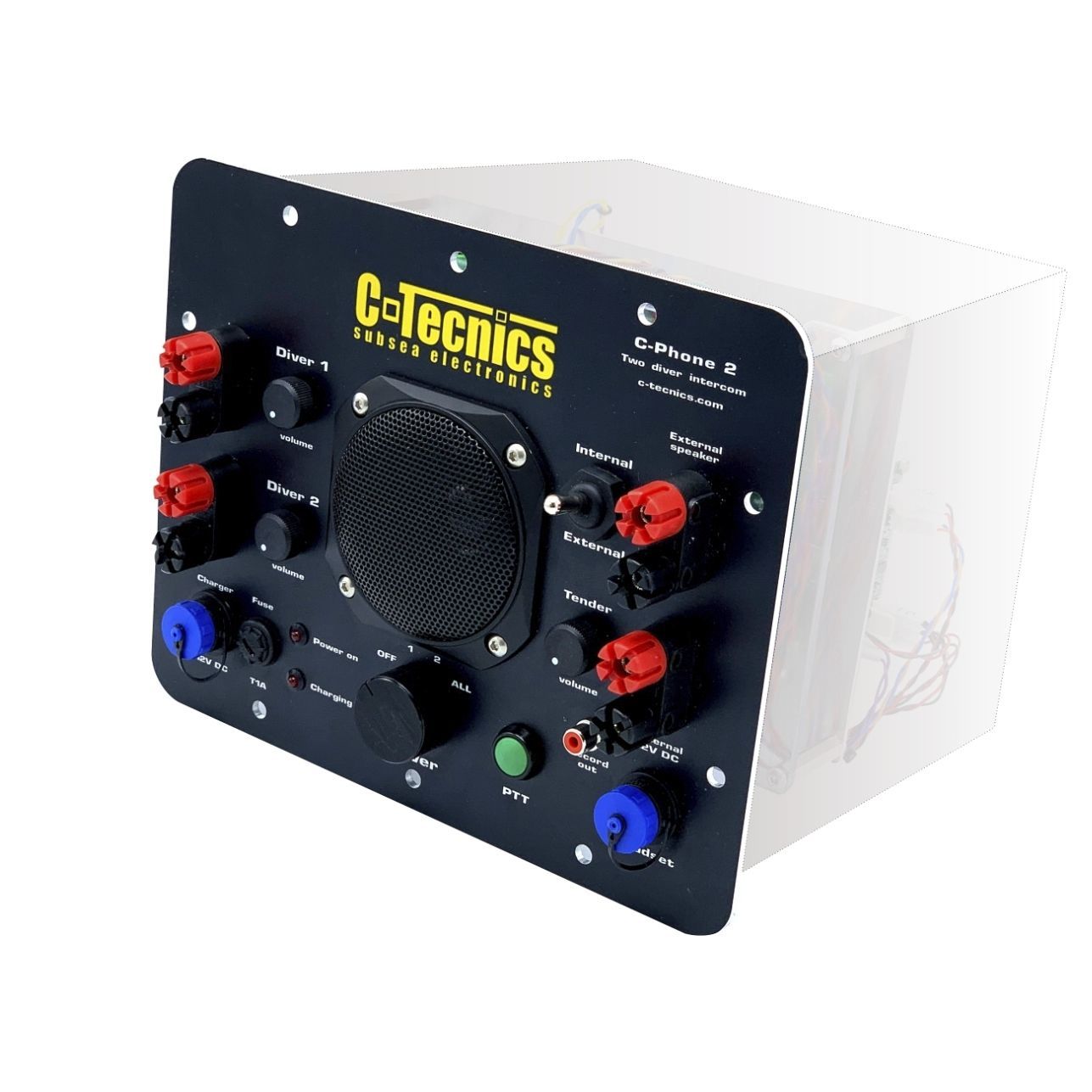 Professional diving communication system - C-Phone 2P - C-Tecnics