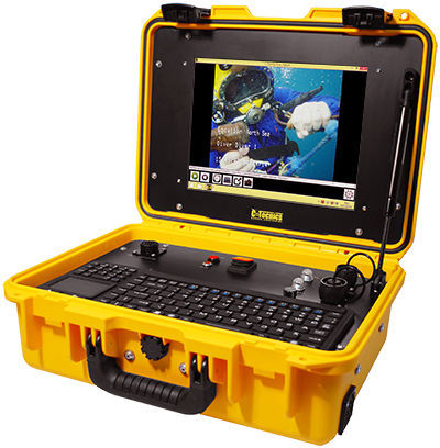 ROV control console - C-VISION SOLO - C-Tecnics - camera