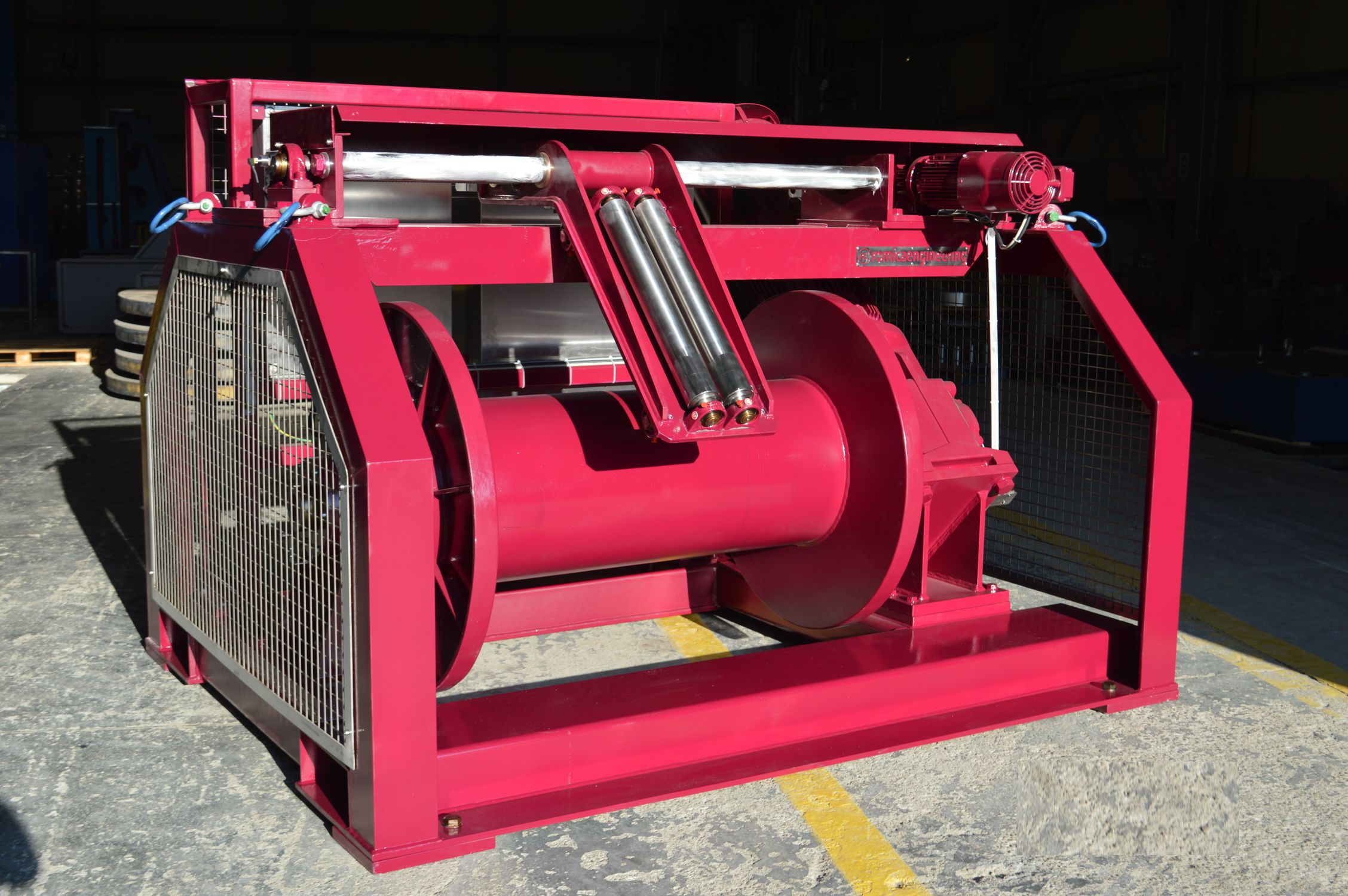 Ship winch - 2.75Te - ROMICA TIE GROUP - towing / electric drive