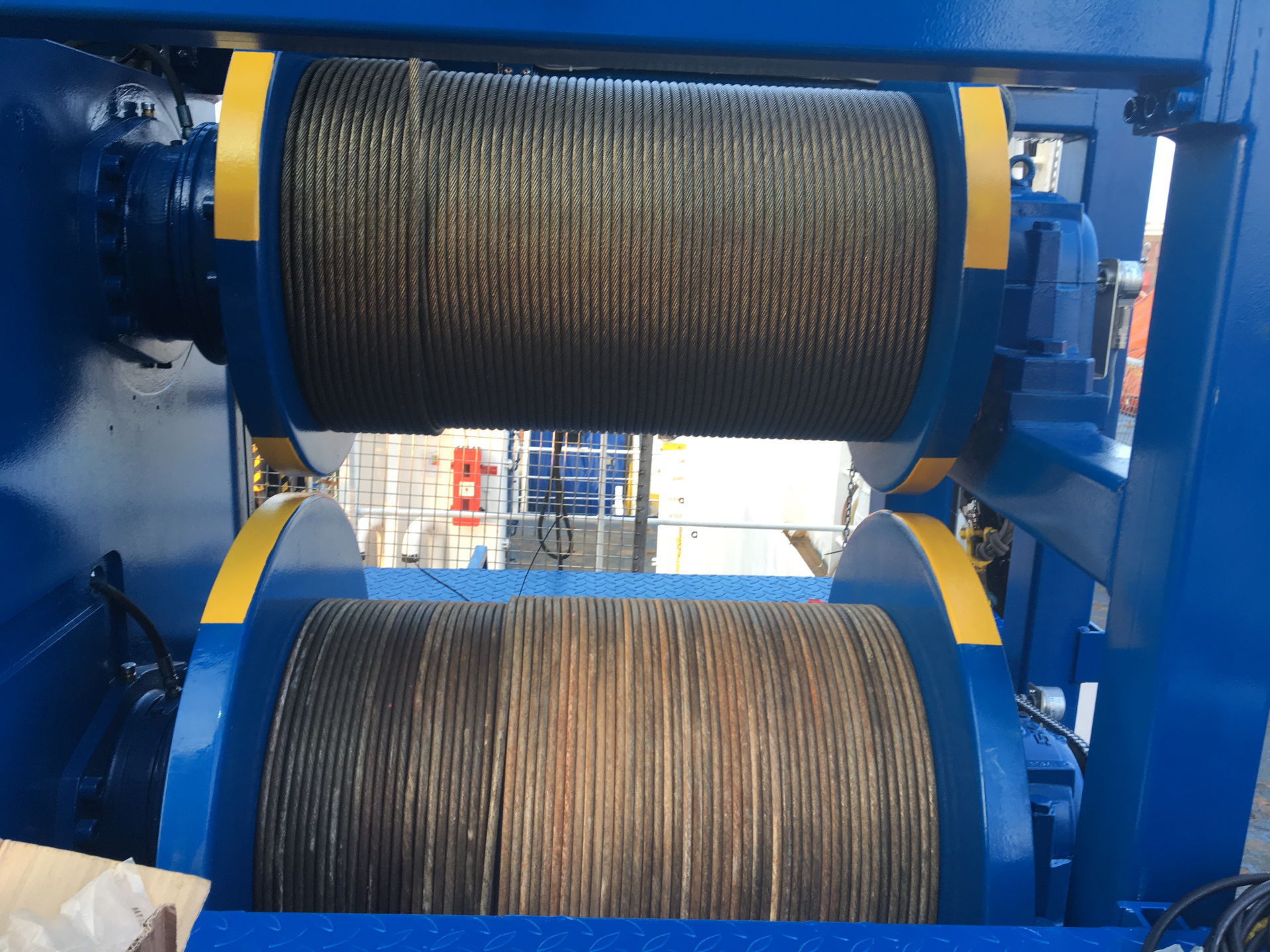 Ship winch - CTD - ROMICA TIE GROUP - oceanographic research ...