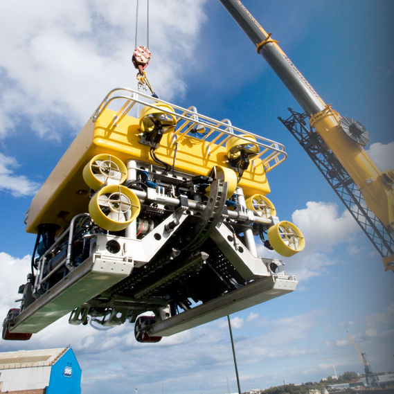 Intervention underwater ROV - QTRENCHER 1000 - SMD