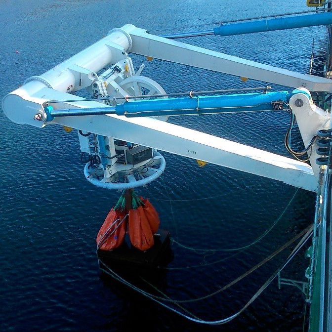 Lifting A-frame for ships - SMD