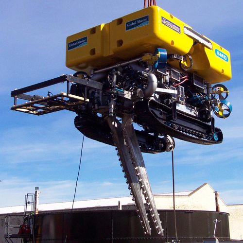 Intervention underwater ROV - QTRENCHER 400 - SMD