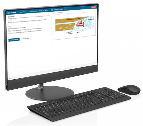 Knowledge testing software - KAS - STORM SIM - ships