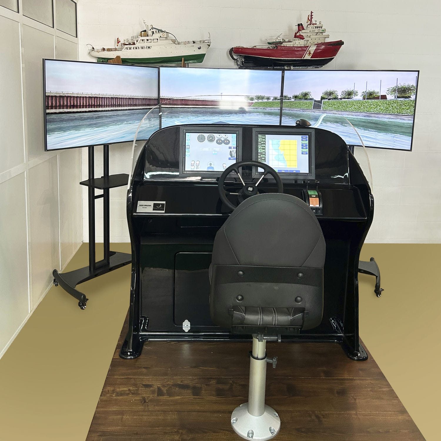 Small and pleasure crafts simulator - SCS - STORM SIM - navigation ...