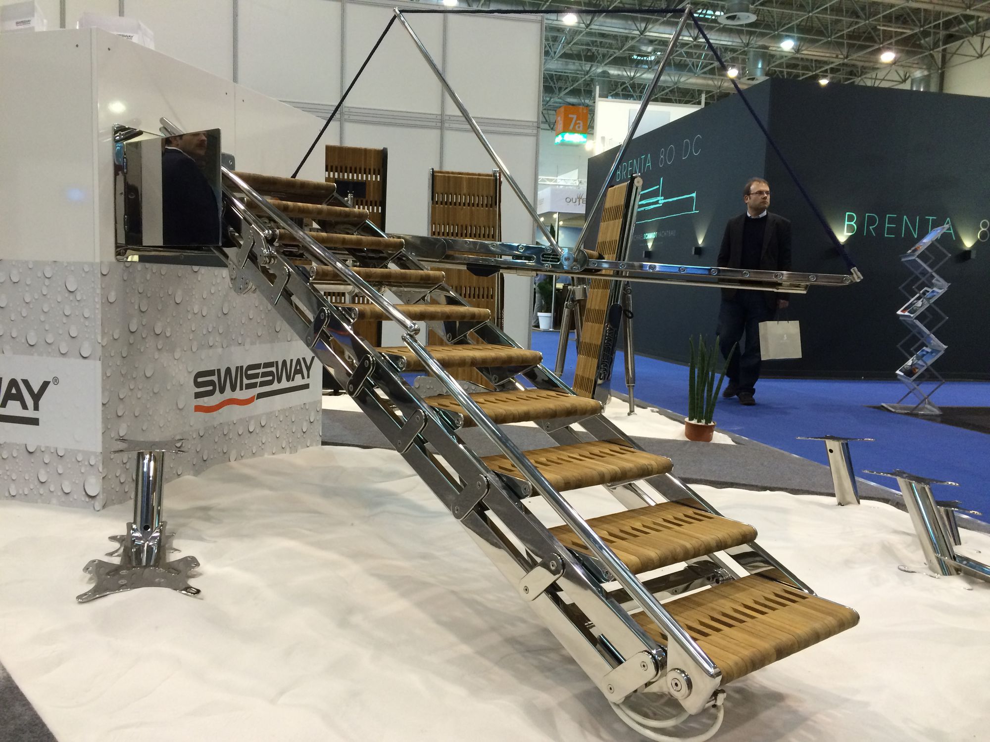 Boat gangway - Golden Gate Fix - Swissway Marine Holland bv - for ...