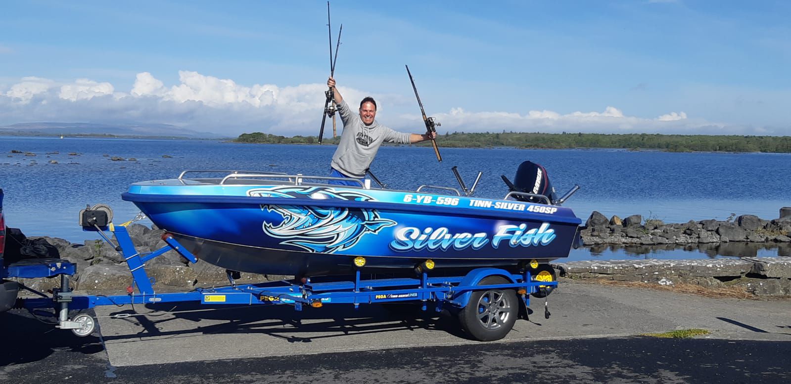 Outboard small boat - 450 Sport (DCI-Approved) - Tinn-Silver aluminium ...