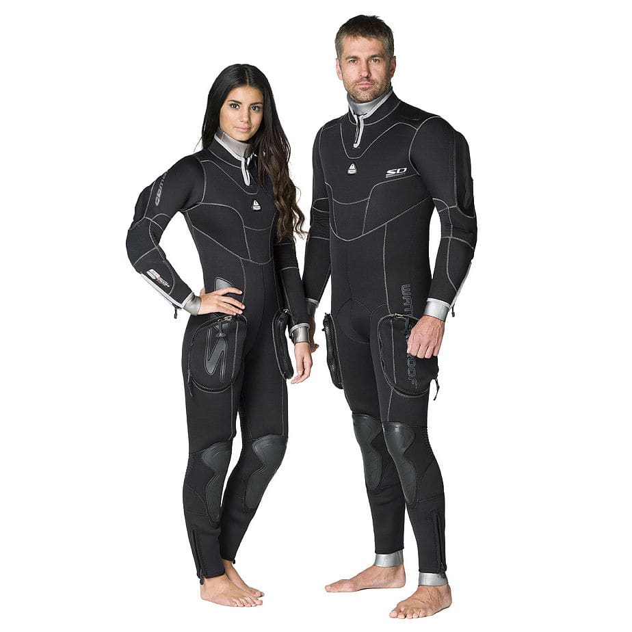 Dive semi-drysuit - SD NEOFLEX - Waterproof Diving GmbH - one-piece ...