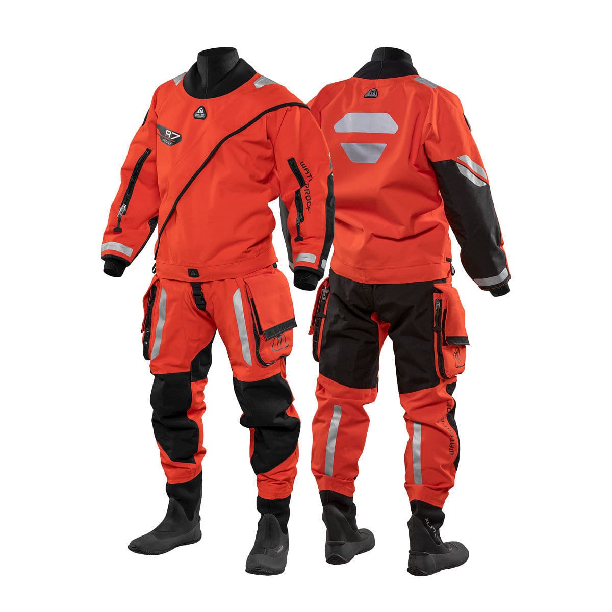 Rescue drysuit - R7 - Waterproof Diving GmbH - long-sleeve / two-piece ...