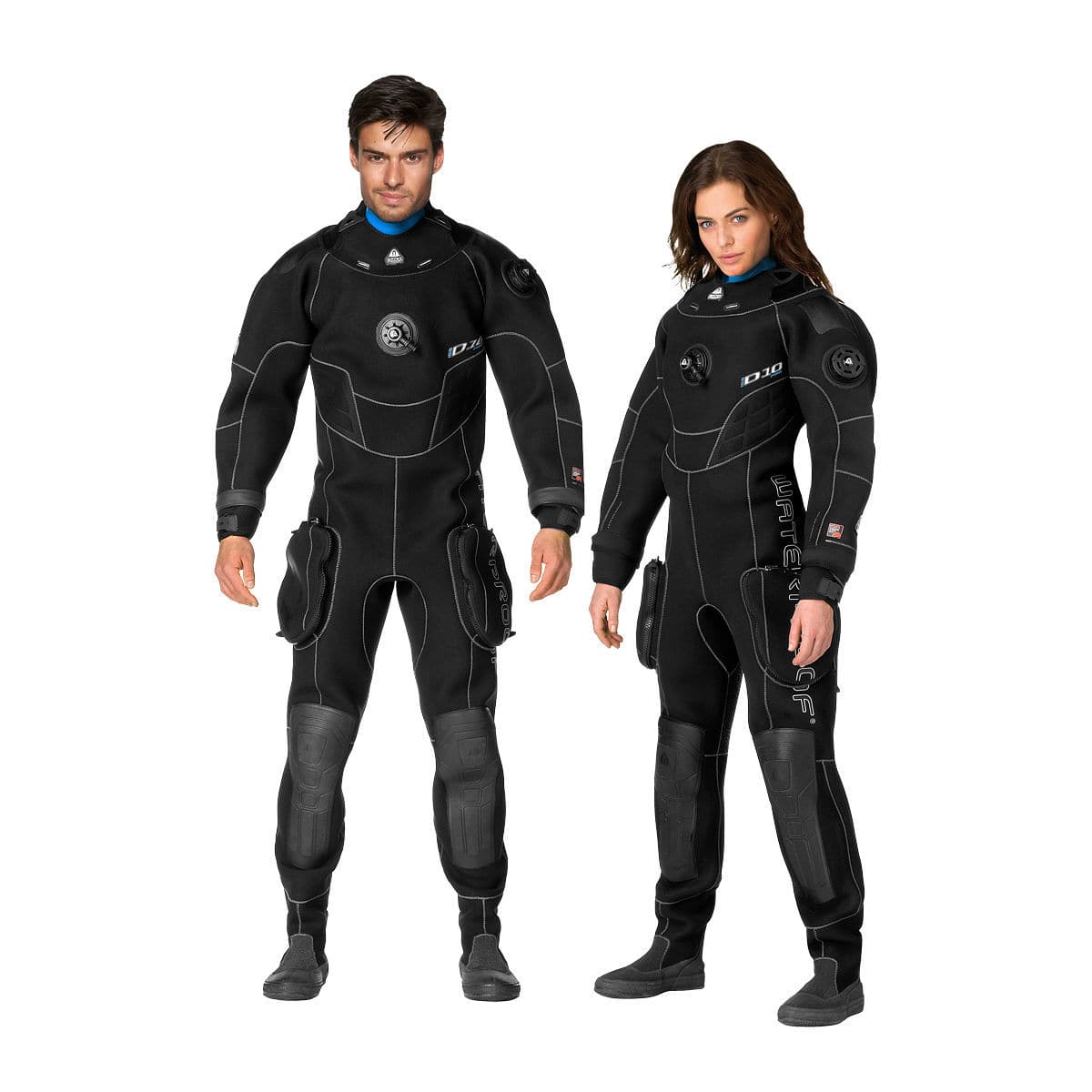 Dive drysuit - D10 - Waterproof Diving GmbH - long-sleeve / one-piece ...