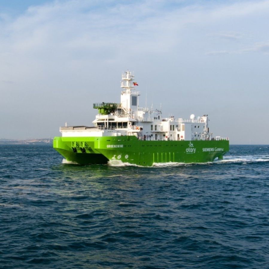 Wind farm offshore support vessel - GROENEWIND - Cemre Shipyard ...