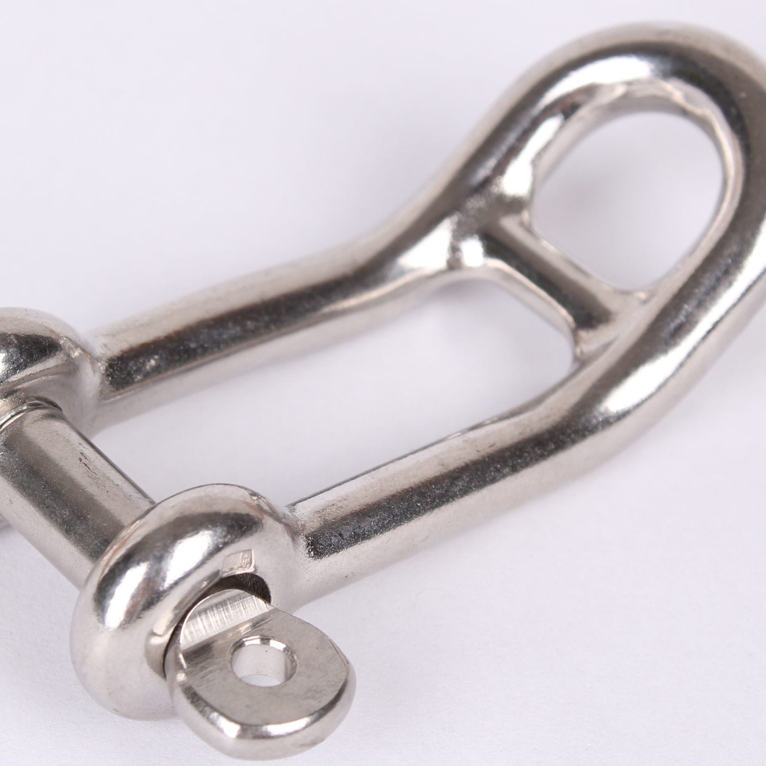 Straight shackle for sailboats - GMTmarine - long / stainless steel
