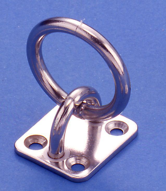 Sailboat base plate with eye strap - GMTmarine