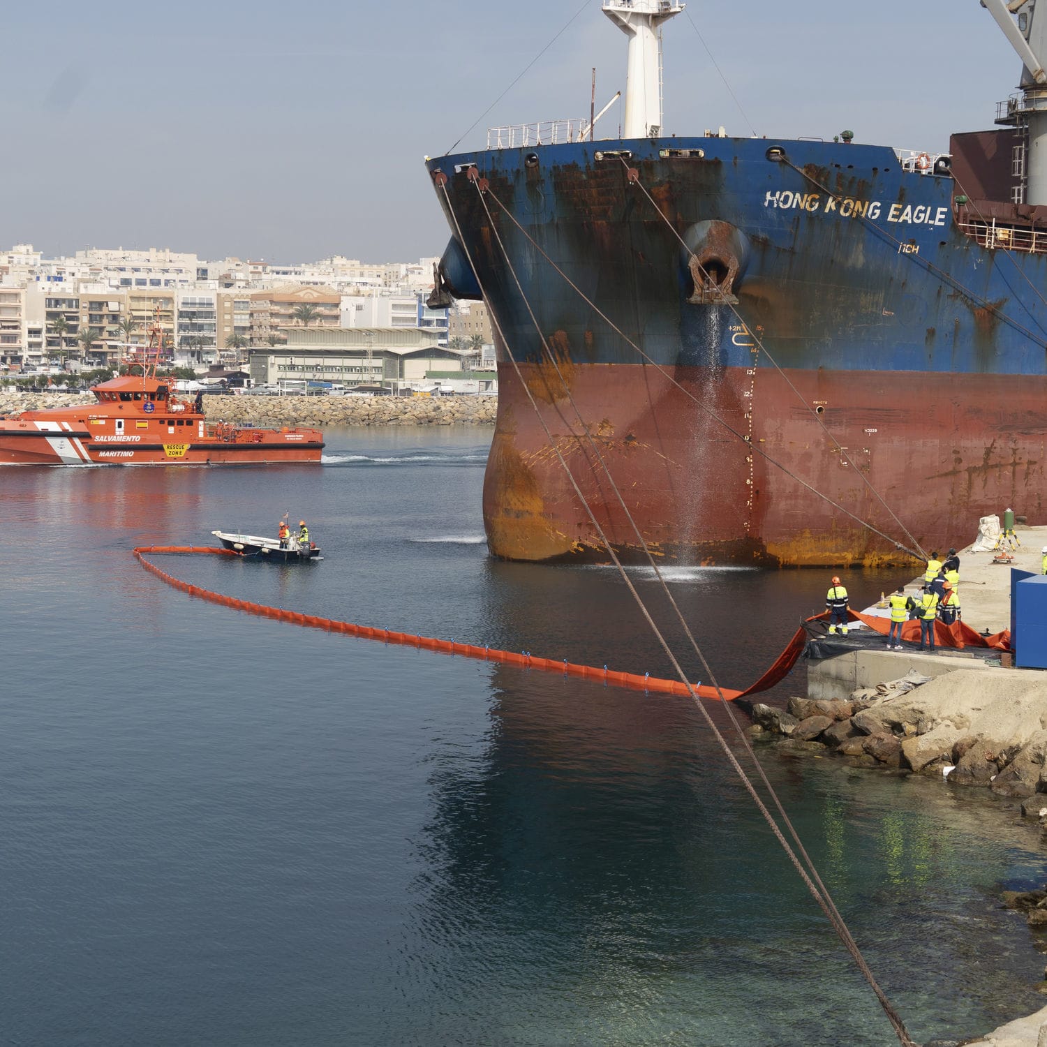 Containment boom - GRINTEC Flat - SORBCONTROL - floating / foam ...