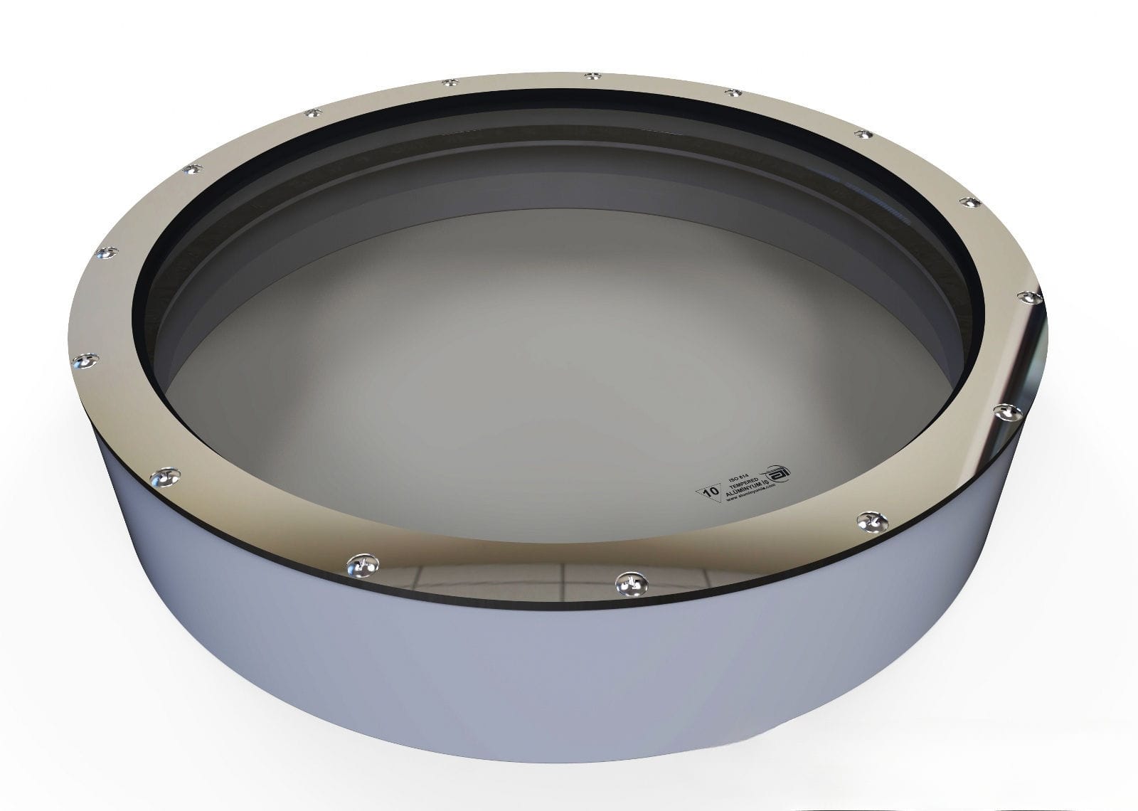 Round portlight - ALUMINYUM IS - SHIP WINDOWS AND SCUTTLES - for yachts ...