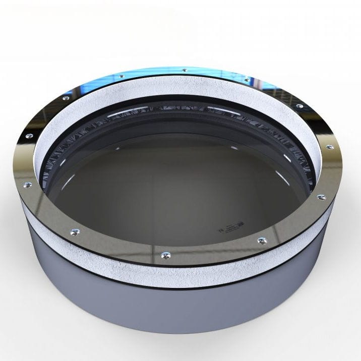 Round portlight - A60 - ALUMINYUM IS - SHIP WINDOWS AND SCUTTLES - for ...