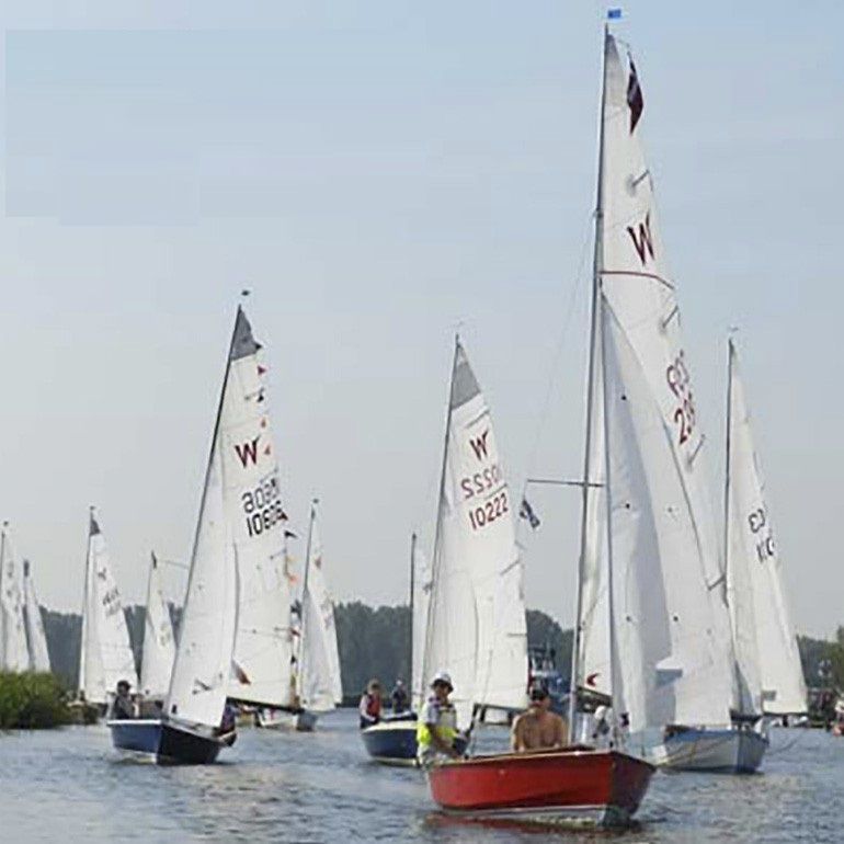 Double-handed sailing dinghy - Wayfarer - Hartley Boats - instructional ...