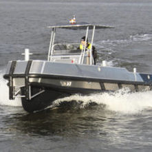 Harbor service boat - HARBOUR 75 - STORMER MARINE - inboard / aluminum