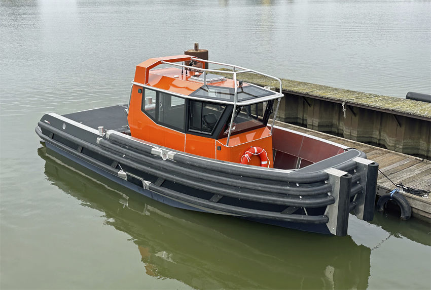 Line-handling boat - Harbour 90 - STORMER MARINE - diesel / aluminum