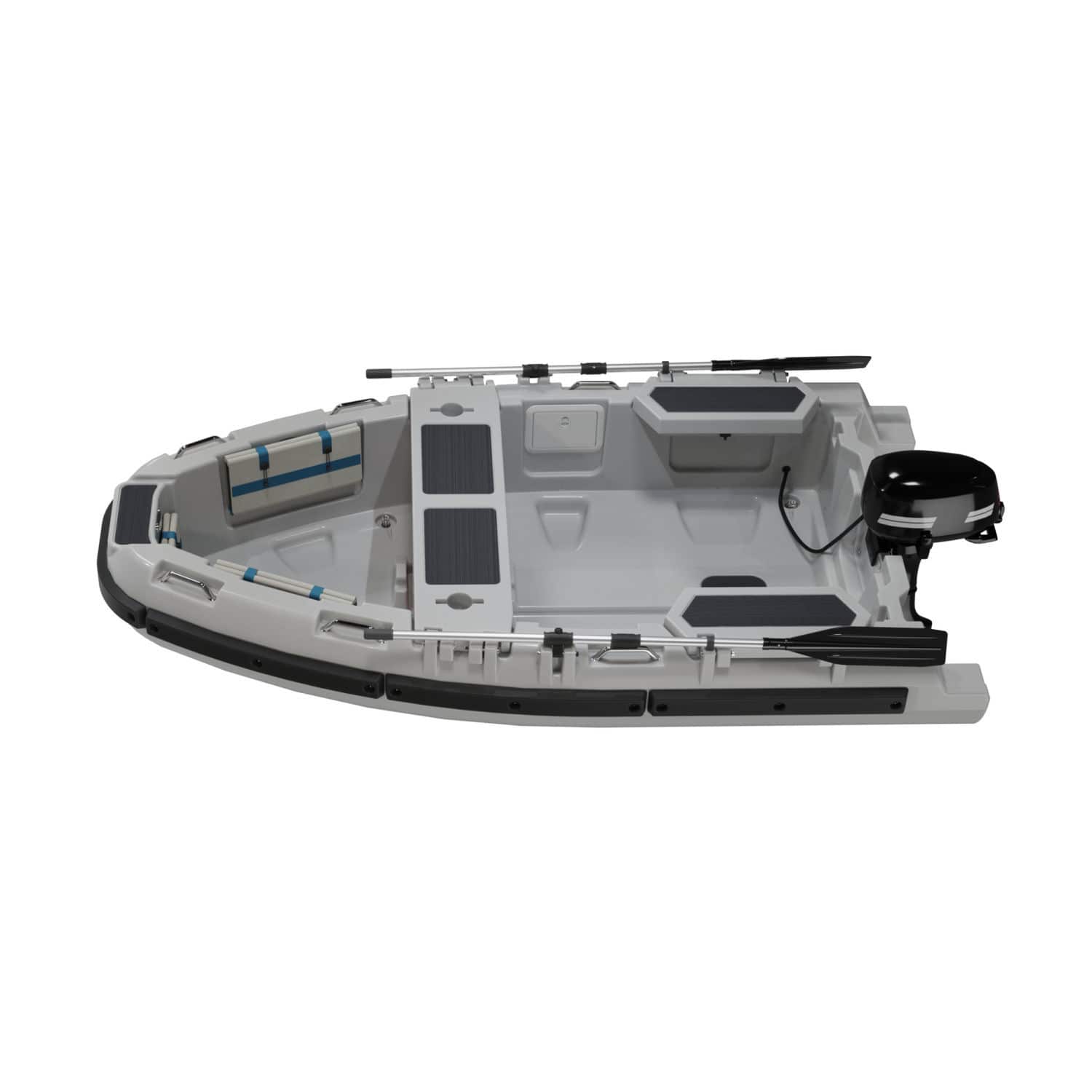 Monohull dinghy - MANTUS MARINE - outboard / open / HDPE