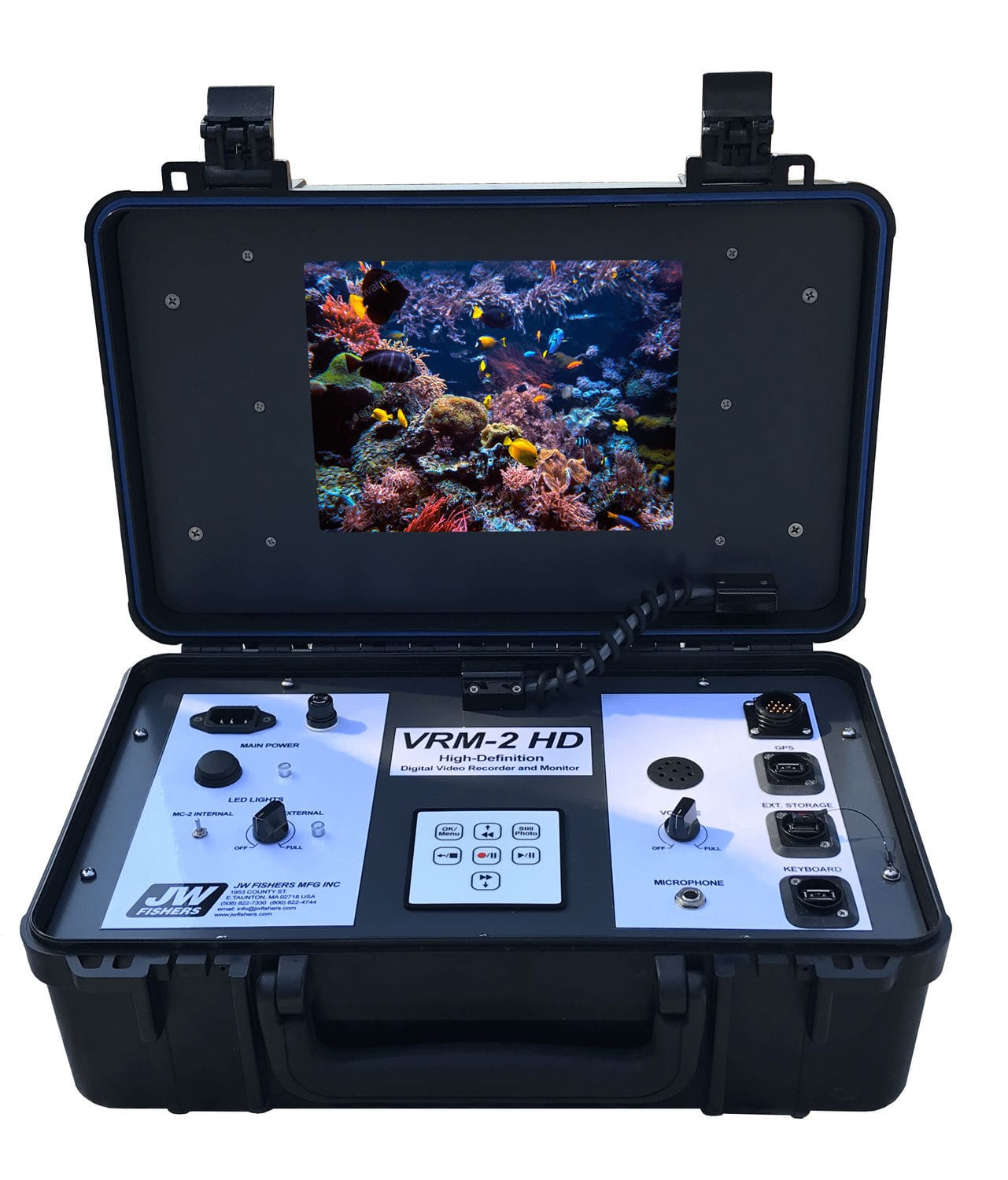 Commercial diving video camera system - VRM-2 - JW Fishers - ROV/AUV / HD