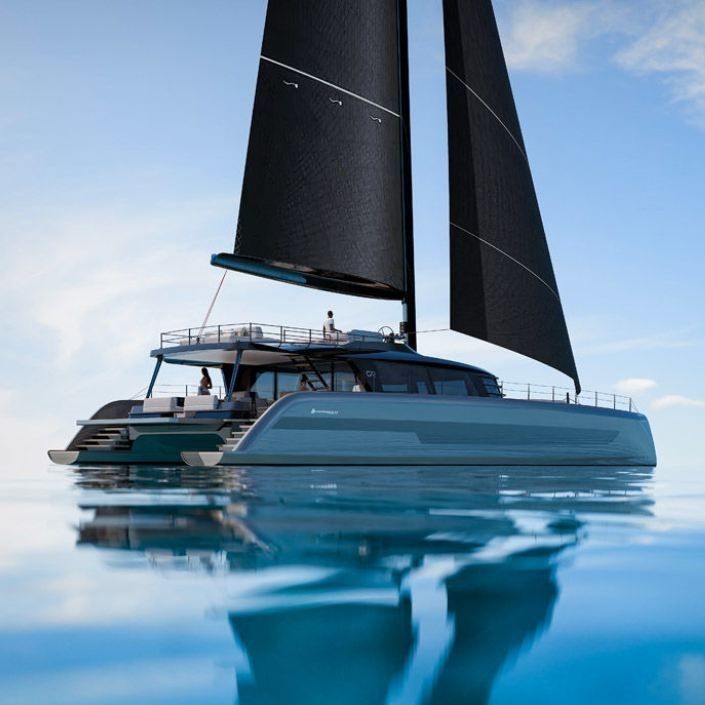 Catamaran - AC72 - Advanced Yachts - cruising