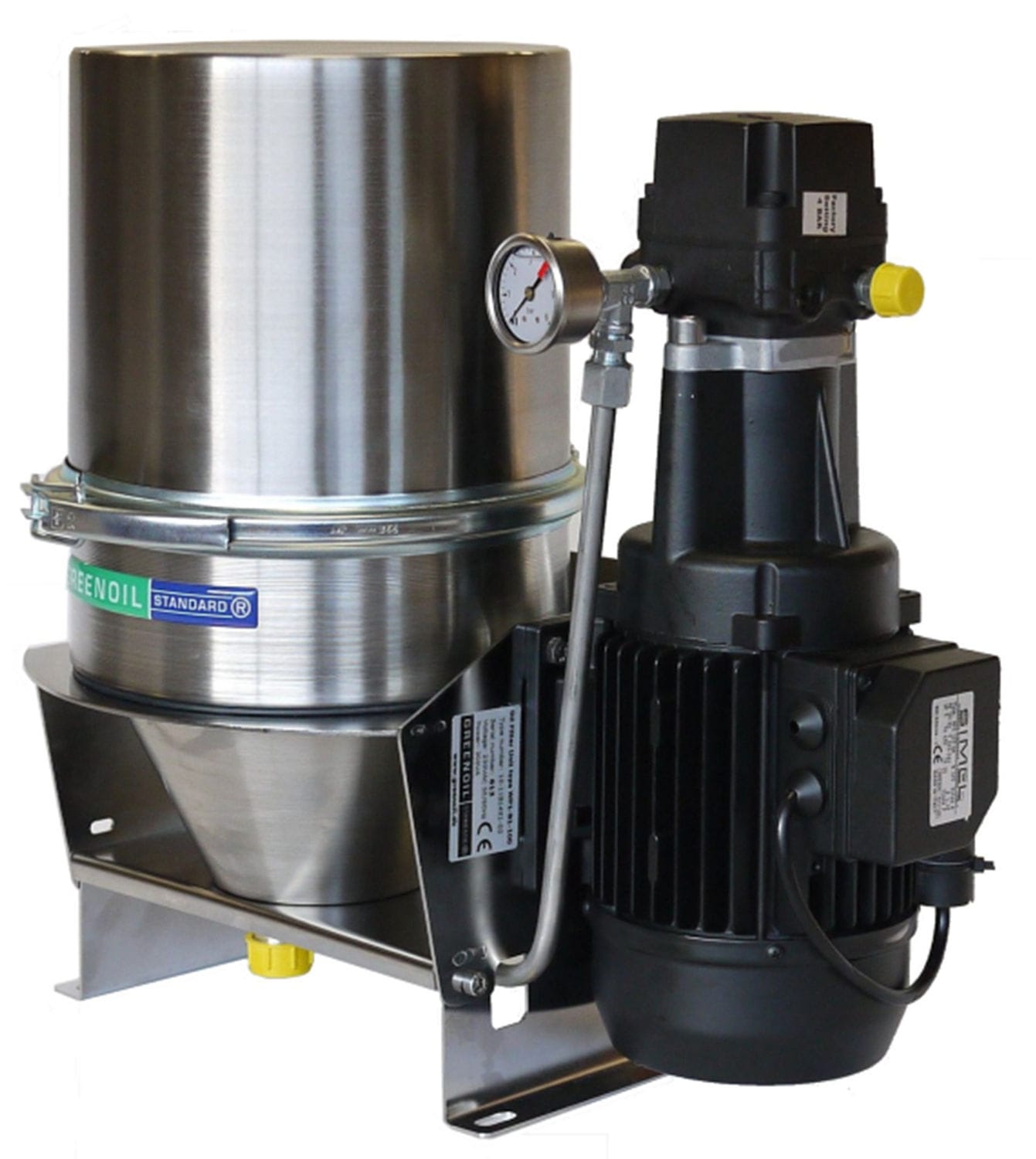 Lubricating oil filtration system - WP1-P series - GreenOil Standard ...