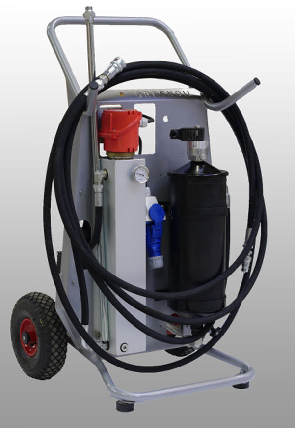 Oil filtration system - Mobile WP1-CH series - GreenOil Standard ApS ...