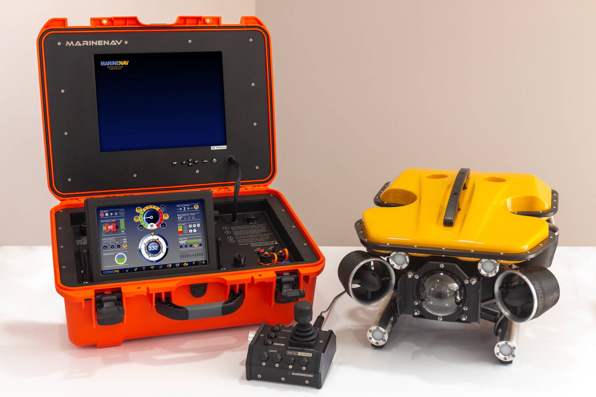 Aquaculture ROV - Oceanus Pro ROV System - MarineNav Ltd. - for hull ...