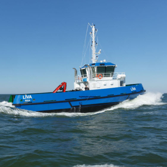Tugboat professional boat - LIVA - Baltic Workboats AS - inboard / aluminum